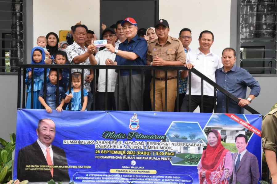 Kerajaan Sabah lancar Rumah Mesra Sabah Maju Jaya