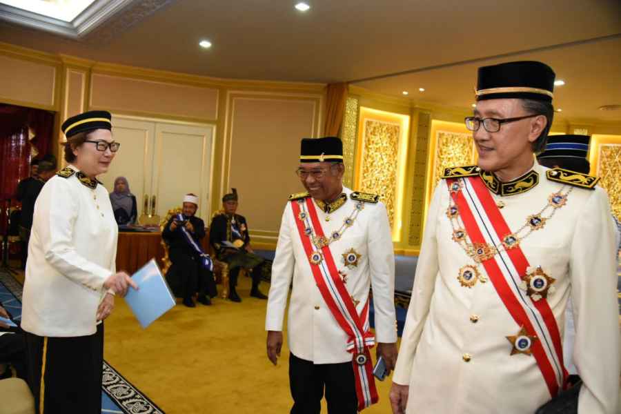 Majlis Istiadat Pengurniaan Darjah Kebesaran, Bintang Dan Pingat Negeri ...